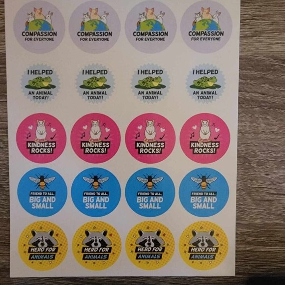Design | Peta Vinyl Sticker Sheet | Poshmark